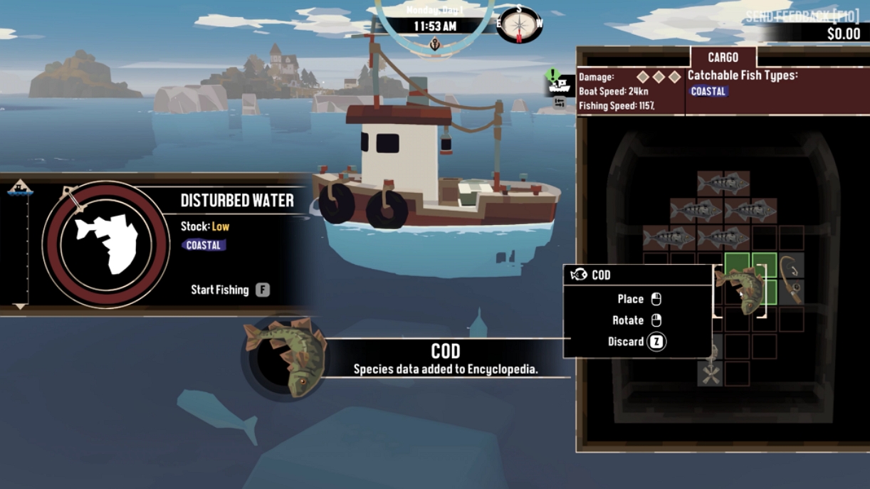 Game Review: Dredge – Little Bits of Gaming & Movies