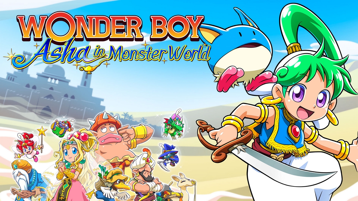 Game Review: Wonder Boy: Asha In Monster World – Little Bits of Gaming ...